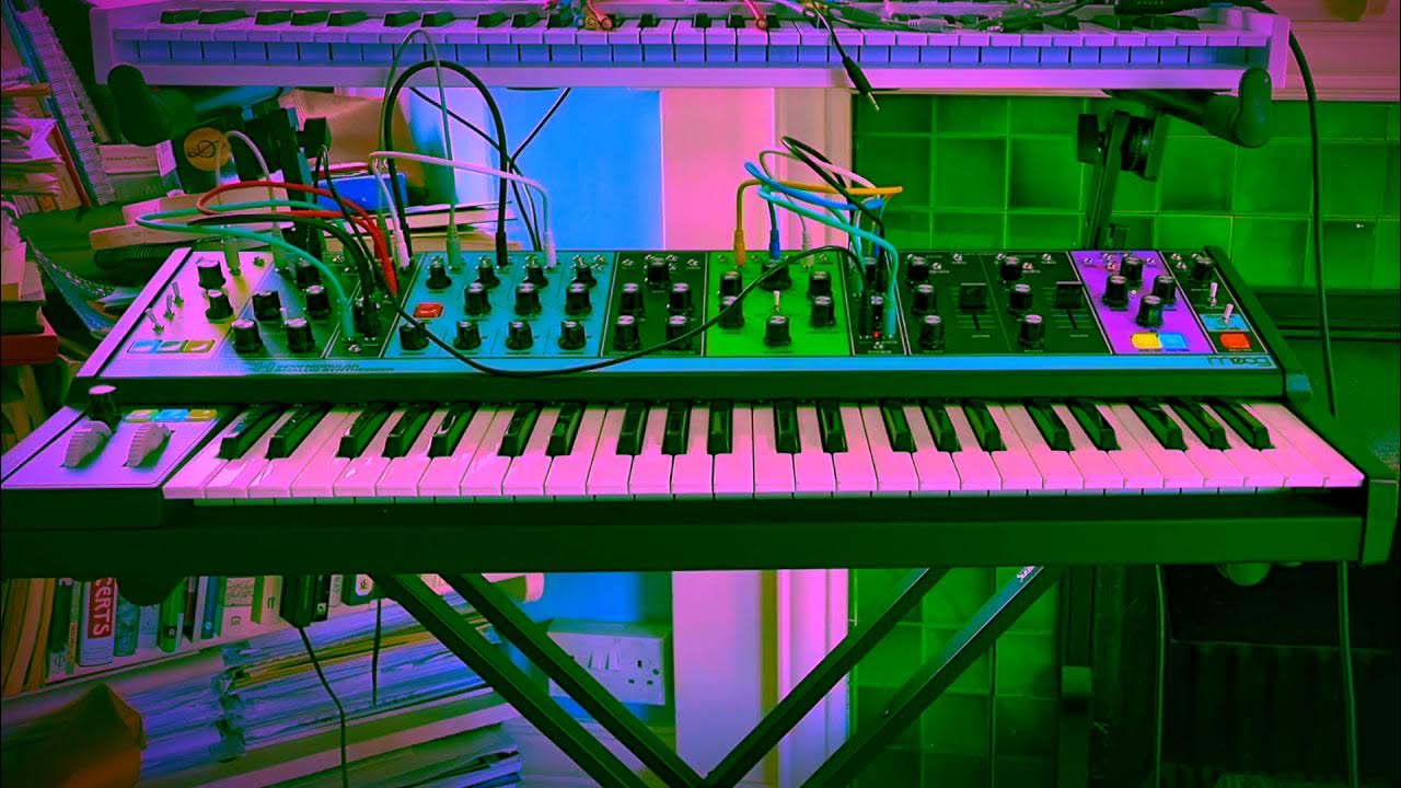 Andromeda: Ambient Moog Matriarch Generative Patch - YouTube