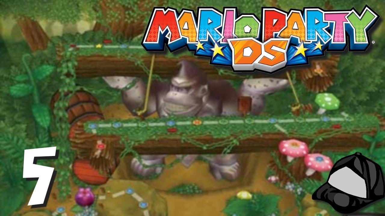 Get Stoned, DK's Stone Statue - Part 5 -🎲Mario Party DS - YouTube