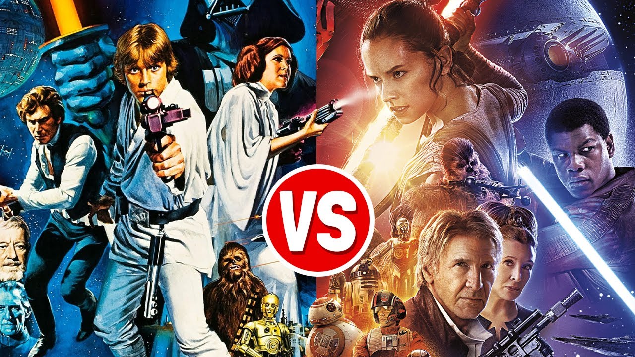 Remake Rumble: Star Wars - A New Hope (1977) vs The Force Awakens (2015 ...