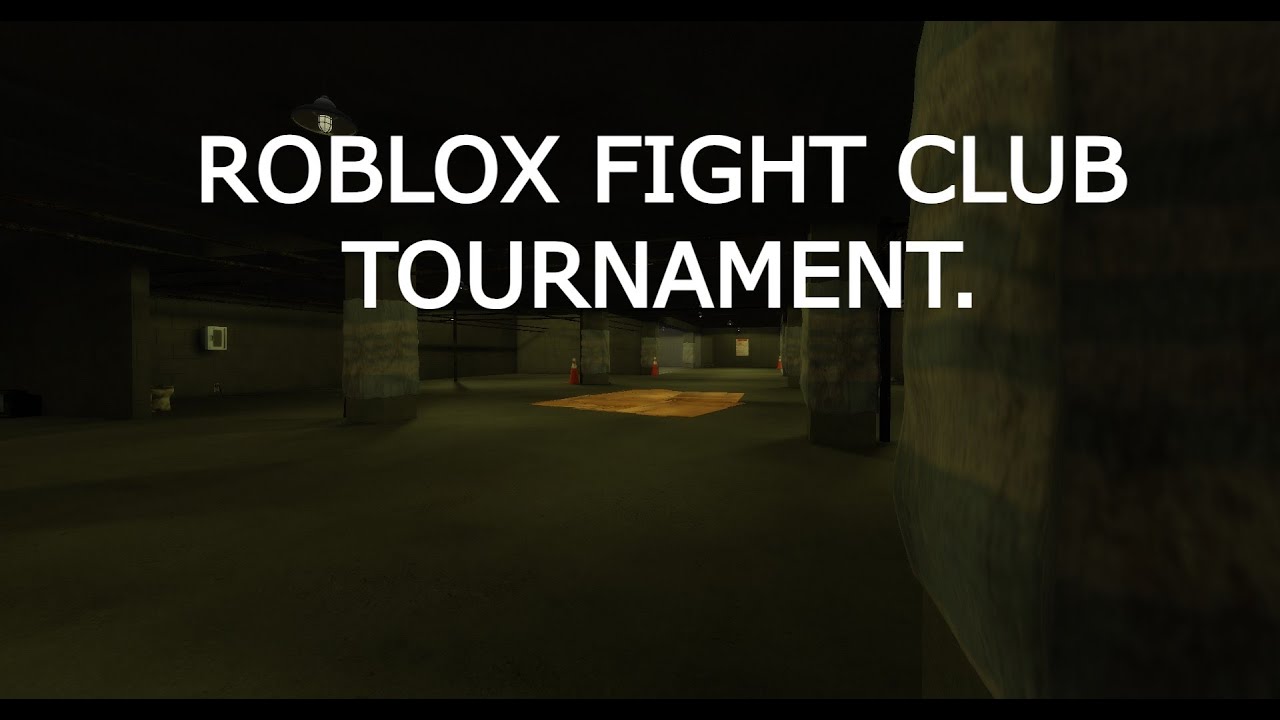 ROBLOX FIGHT CLUB (TOURNAMENT) - YouTube