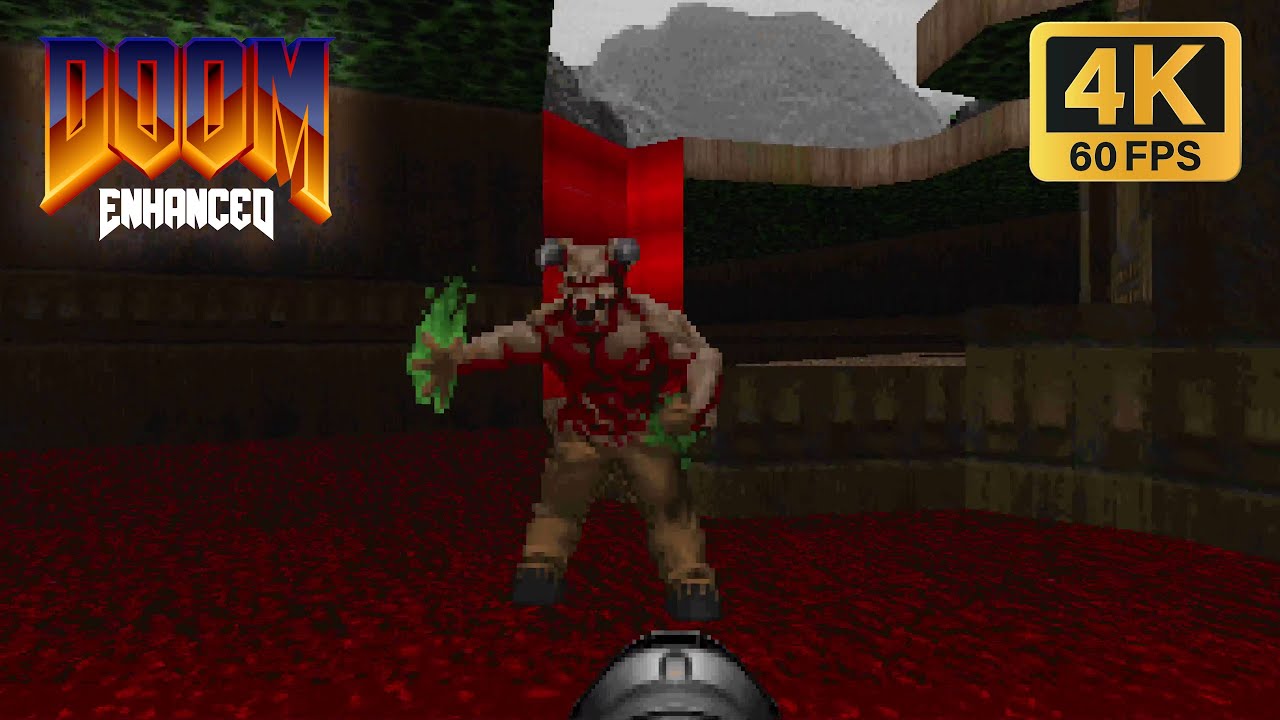 Doom Enhanced - E1M8: Phobos Anomaly (2022) | 4K/60 - YouTube