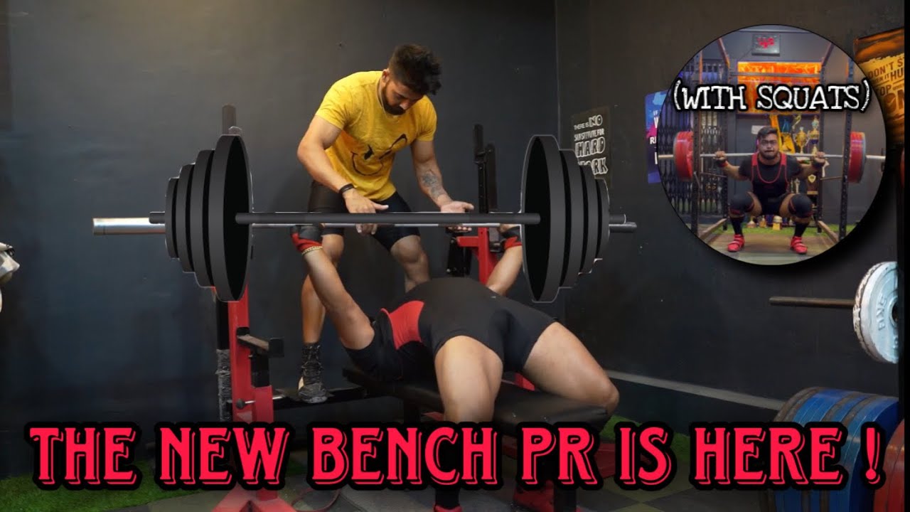 Bench PR done 3 weeks left for nationals 🇮🇳 - YouTube