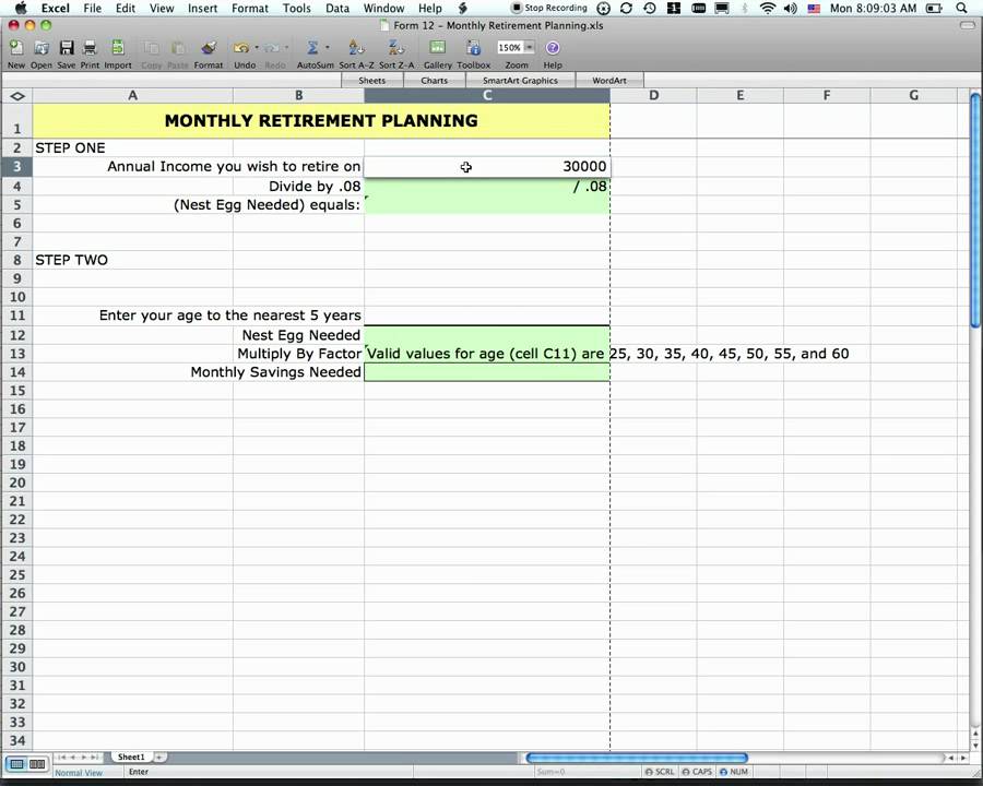 FPU Form 12 Monthly Retirement Planning YouTube FPU Form 12 Monthly Retirement Planning YouTube