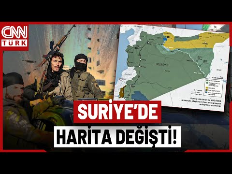 🚨YPG Fırat'ın Batısından Silindi, İşte Suriye'nin Yeni Haritası!