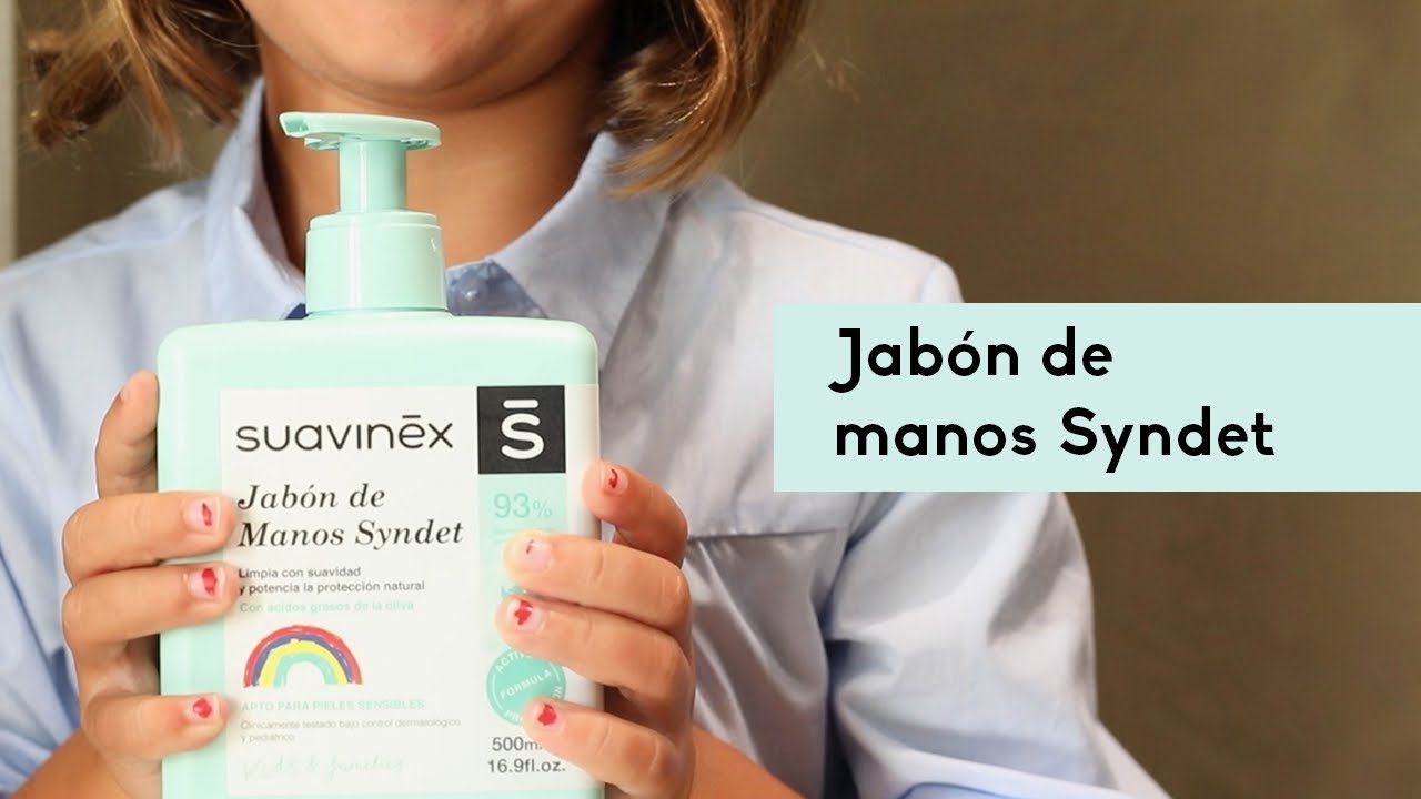 Jabón de manos Syndet - #Suavinex - YouTube