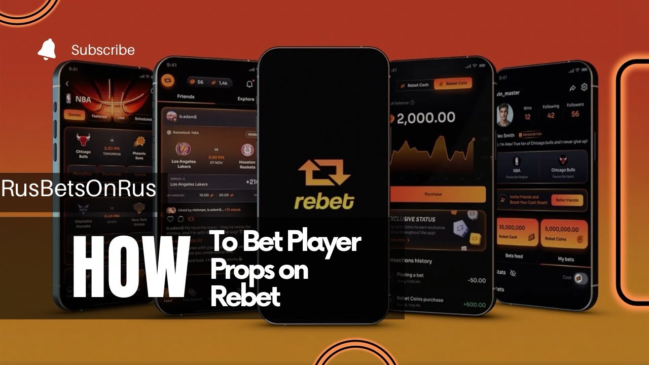 How To Bet Player Props On Rebet - YouTube