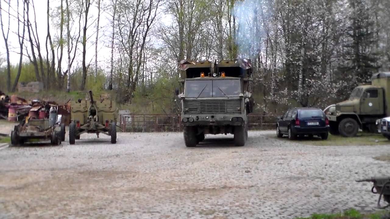 Tatra 813 AM 50 rozjezd - YouTube