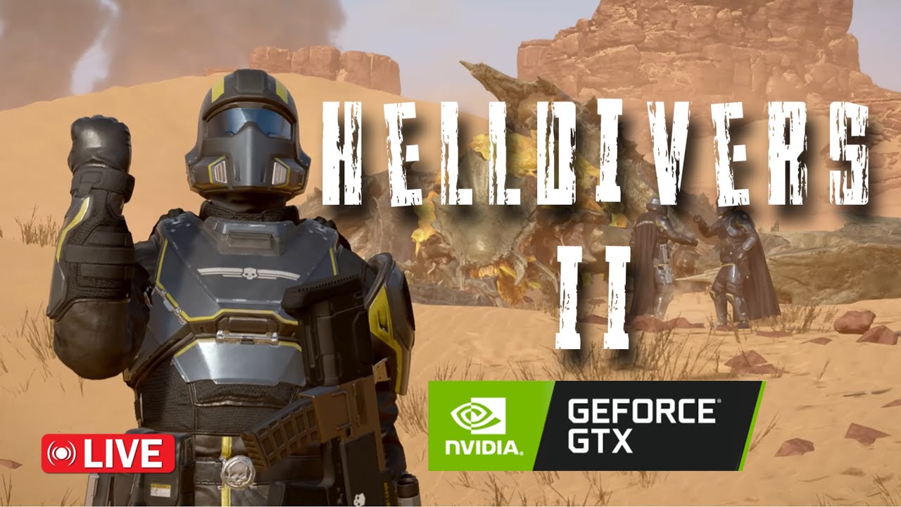Hell Divers 2 | Max Graphics | RTX 4060 | Live - YouTube