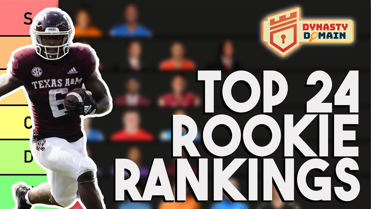 Top 24 ROOKIE Rankings And Tiers – POST-NFL DRAFT (Dynasty Fantasy ...