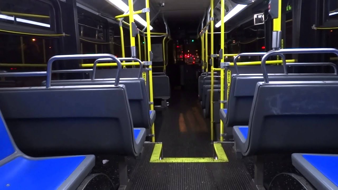 MTA Bus Company: Riding inside of the New Flyer C40LF #189 MTA Bus ...
