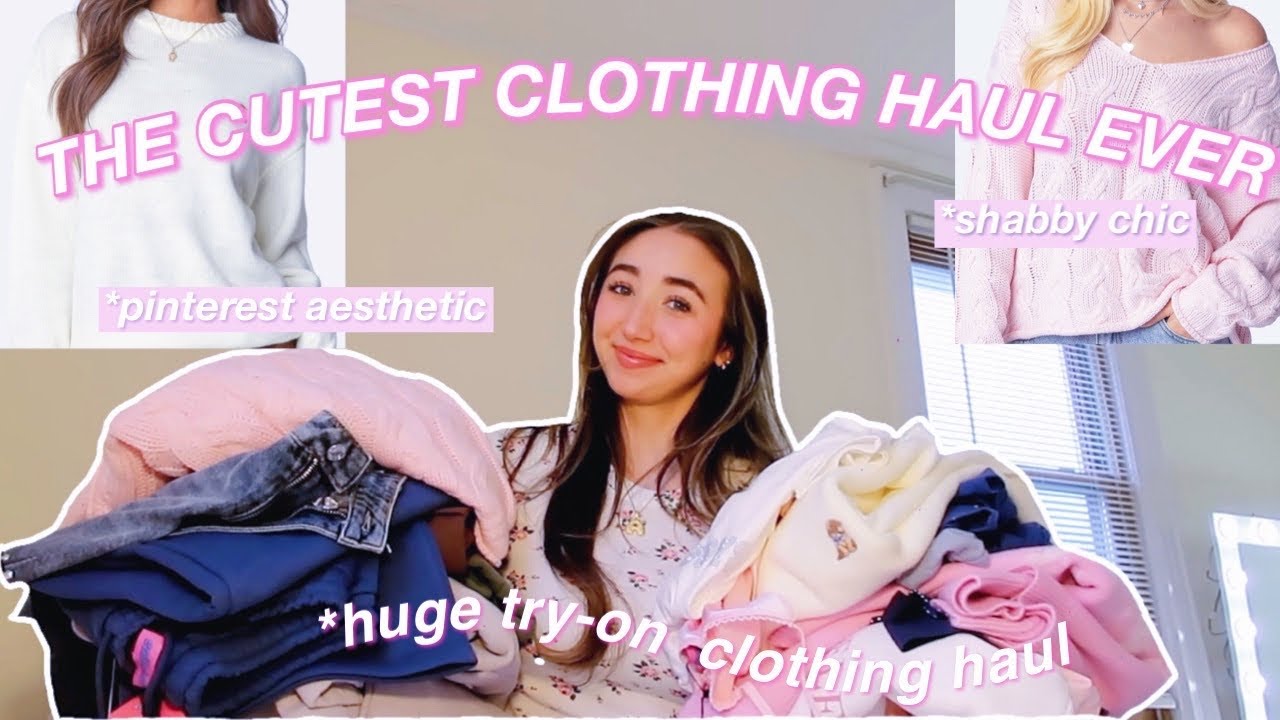 HUGE CLOTHING HAUL TRY ON! *the cutest clothes edikted - YouTube