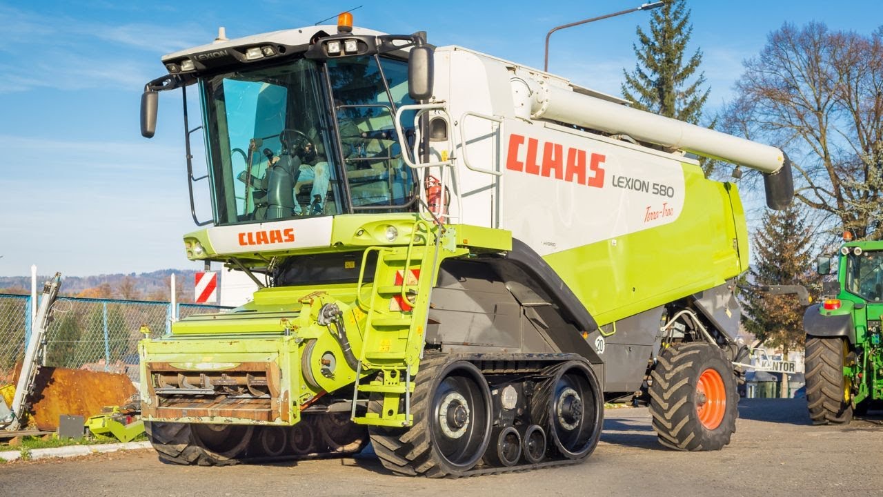 Claas Lexion 580 TT - 2008 - YouTube