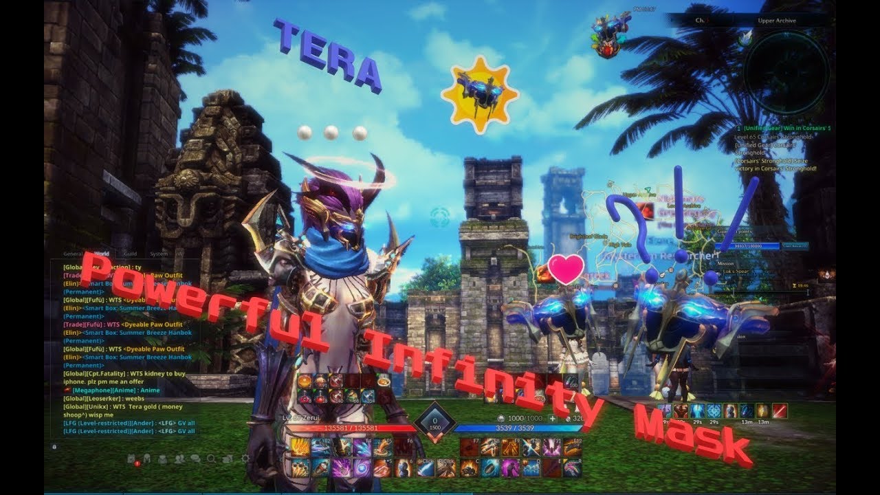 TERA: How to get the "Powerful Infinity Mask"... and the upcoming event ...