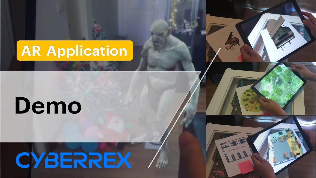 AR Application - Demo - YouTube