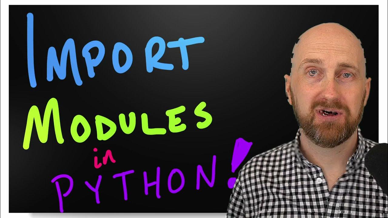 Import Modules and Functions from the Python REPL, other Modules, and ...