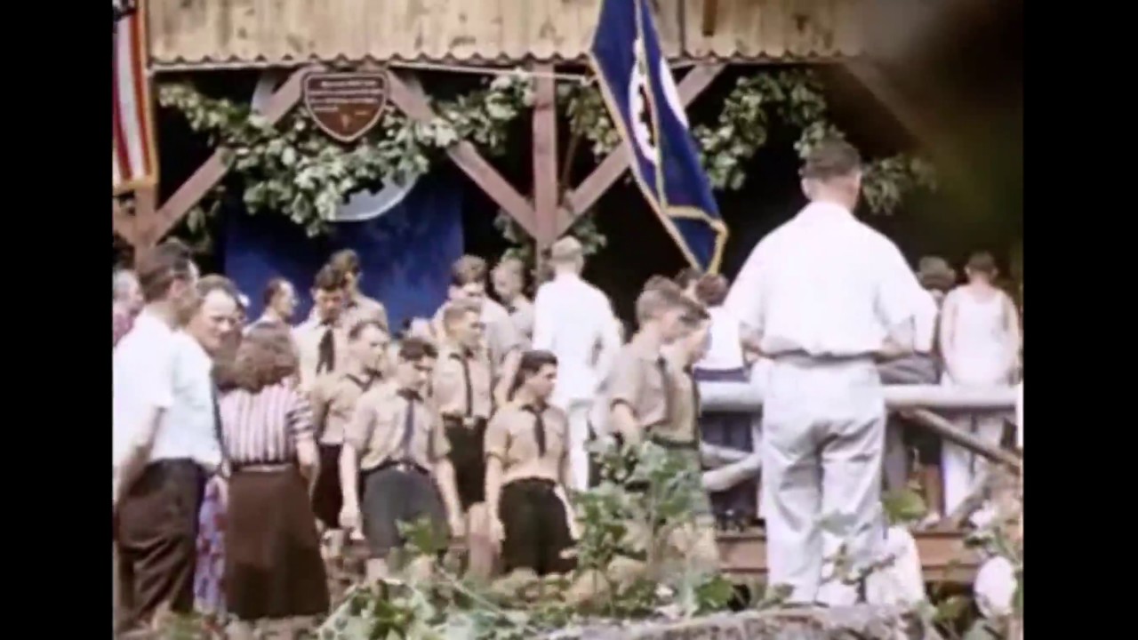 German American Bund Camp Bergwald Filmed by a Drone - YouTube