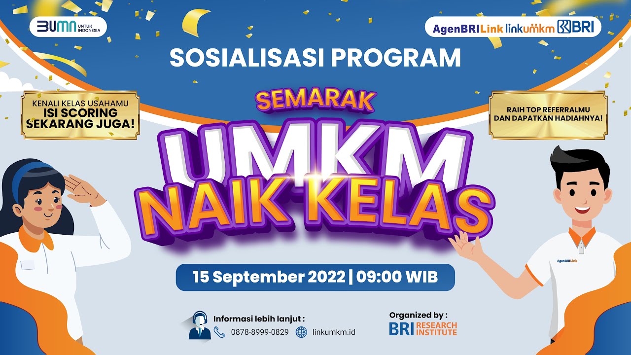 Sosialisasi Program Semarak Umkm Naik Kelas Youtube