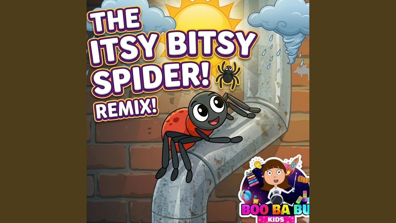 The Itsy Bitsy Spider | Modern Nursery Rhyme for Kids (Never Give Up ...