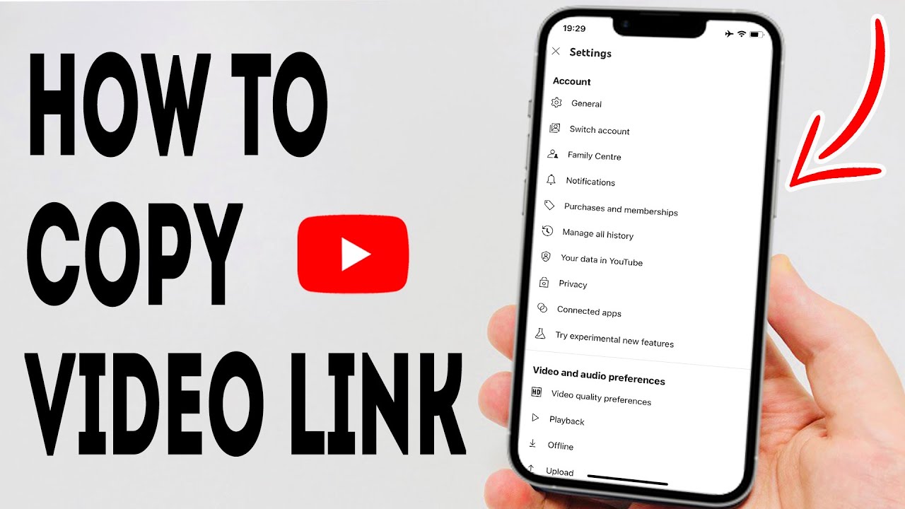 How To Copy YouTube Video Link - Full Guide - YouTube
