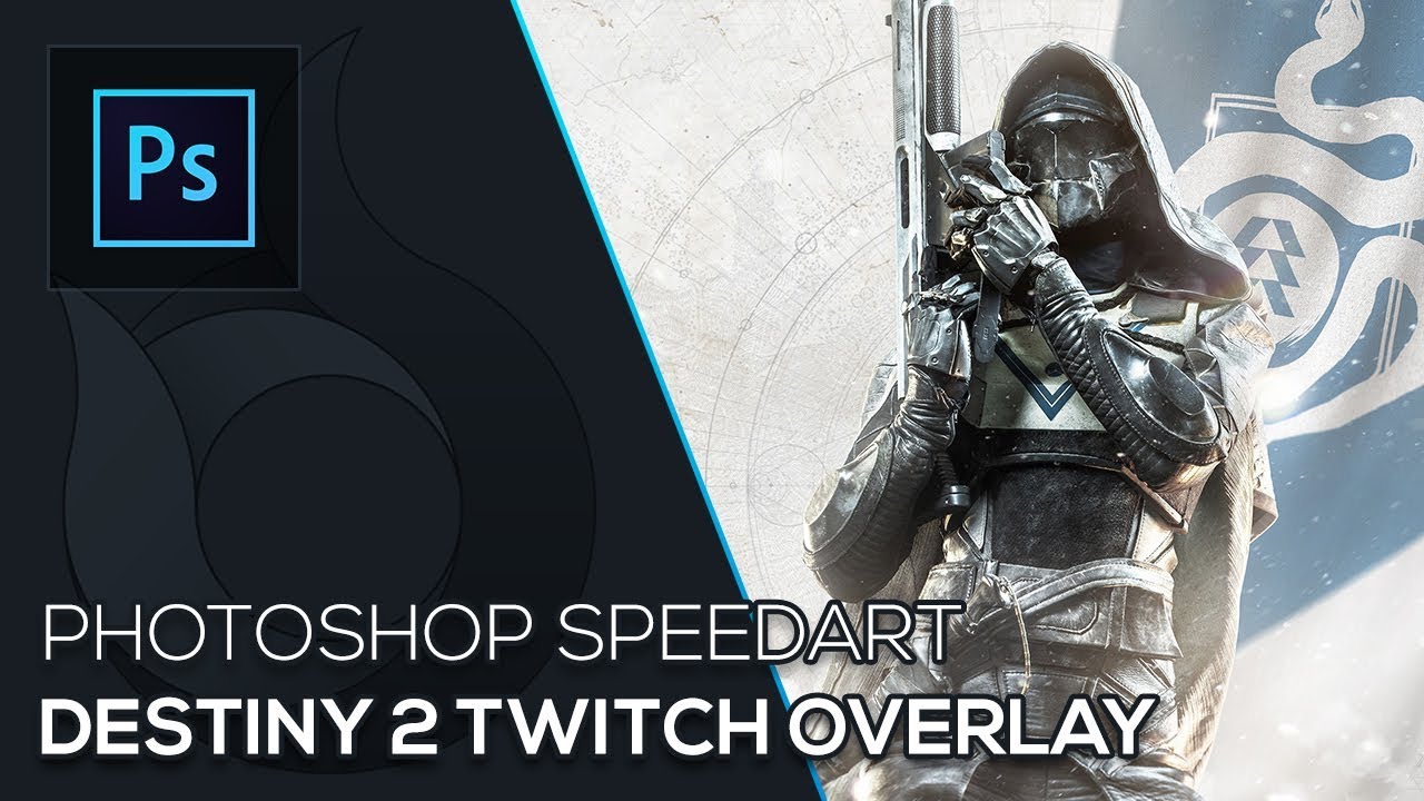 Destiny 2 Twitch Overlay | Photoshop Speedart | Free Download | German ...