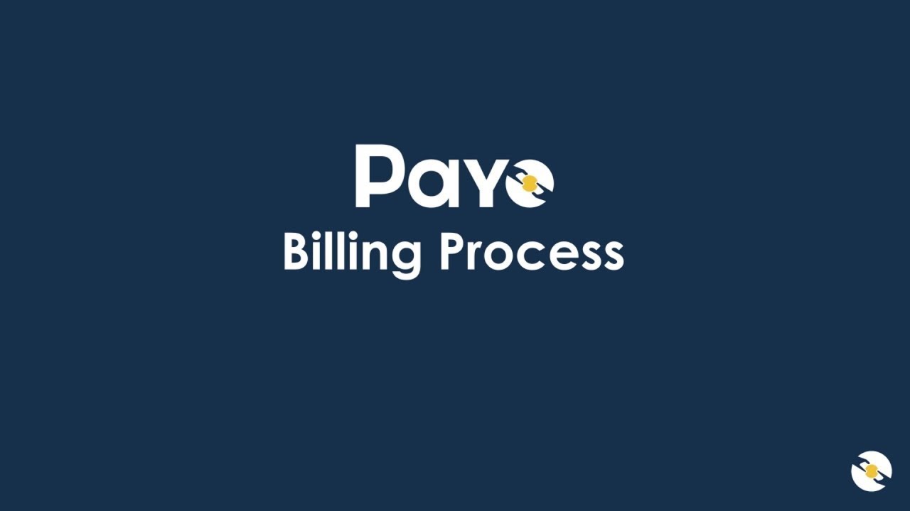 The Payo Billing Process - YouTube