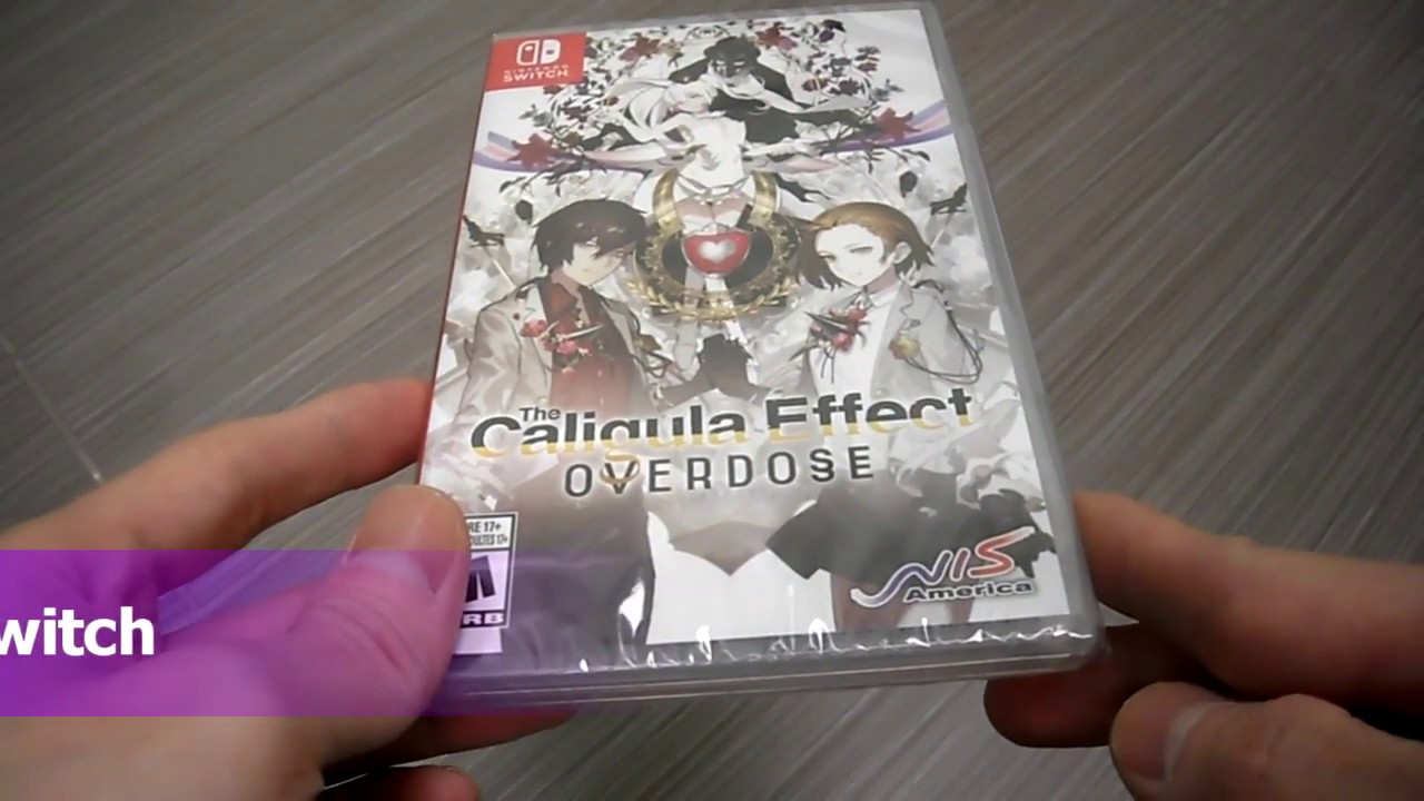 Unboxing The Caligula Effect Overdose Nintendo Switch NIS FuRyu - YouTube