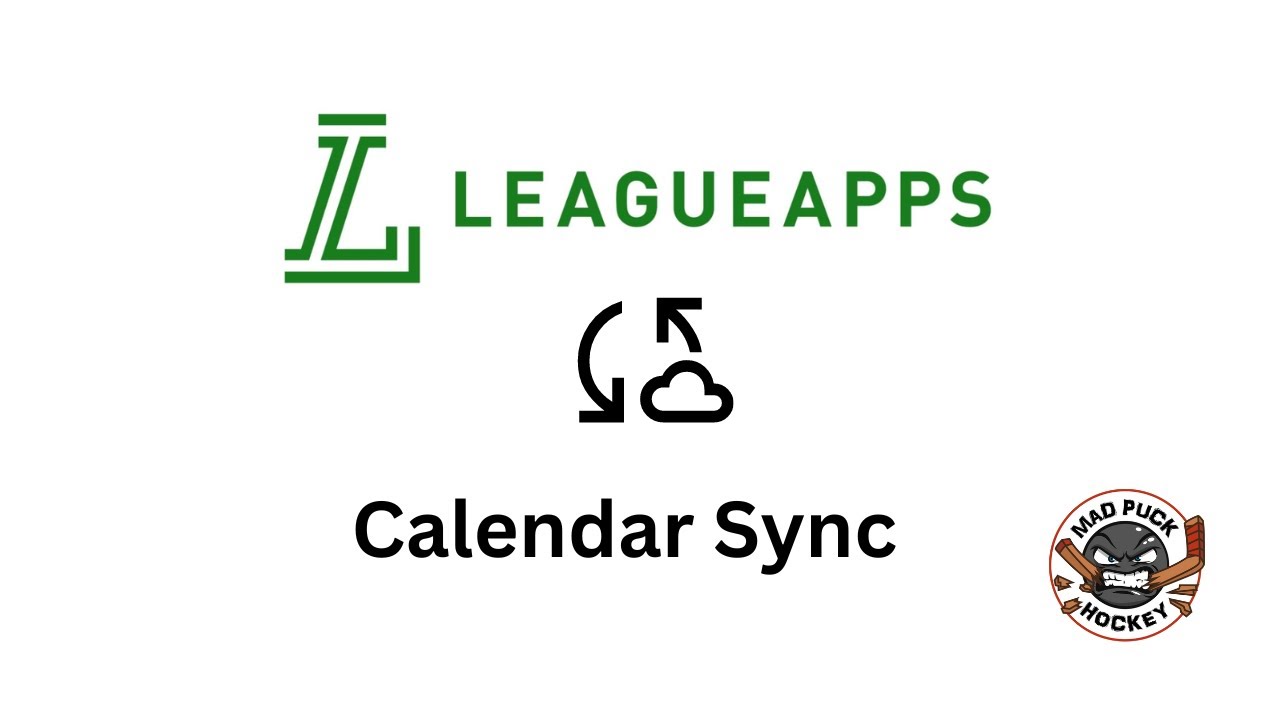Sync LeagueApps Calendar with Mad Puck - YouTube