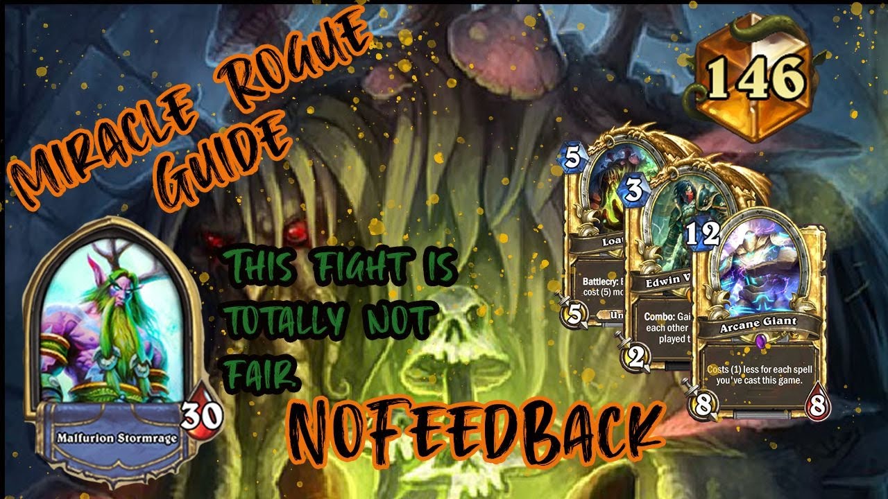 Hearthstone Wild : Miracle Rogue Guide and gameplay at High-Legend ...