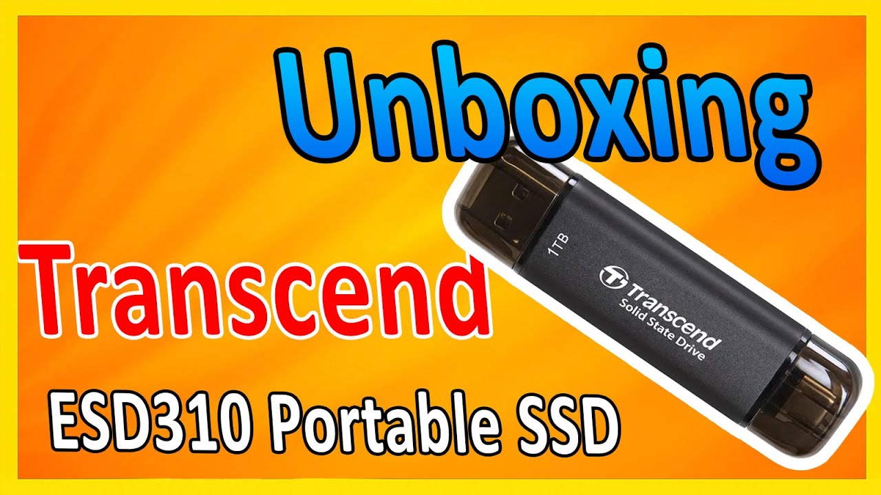 Transcend esd310c unboxing 4k #transcend #asmr - YouTube