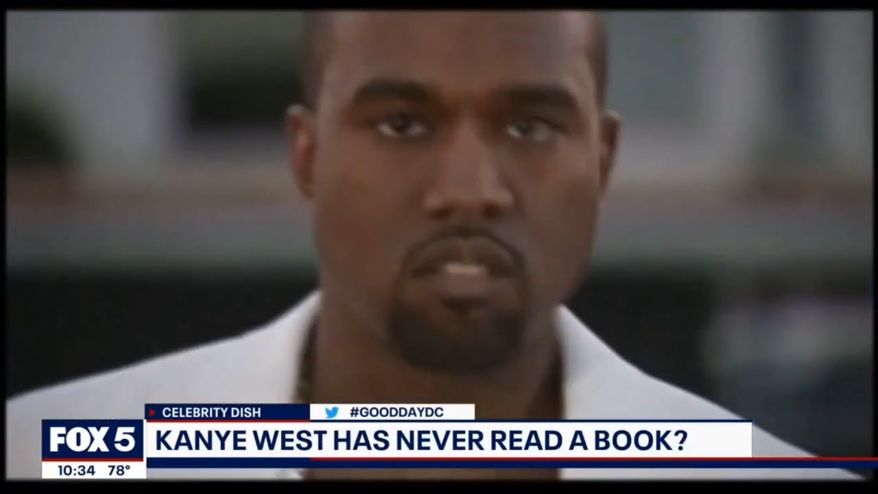 Kanye Claims He's Never Read a Book? - YouTube