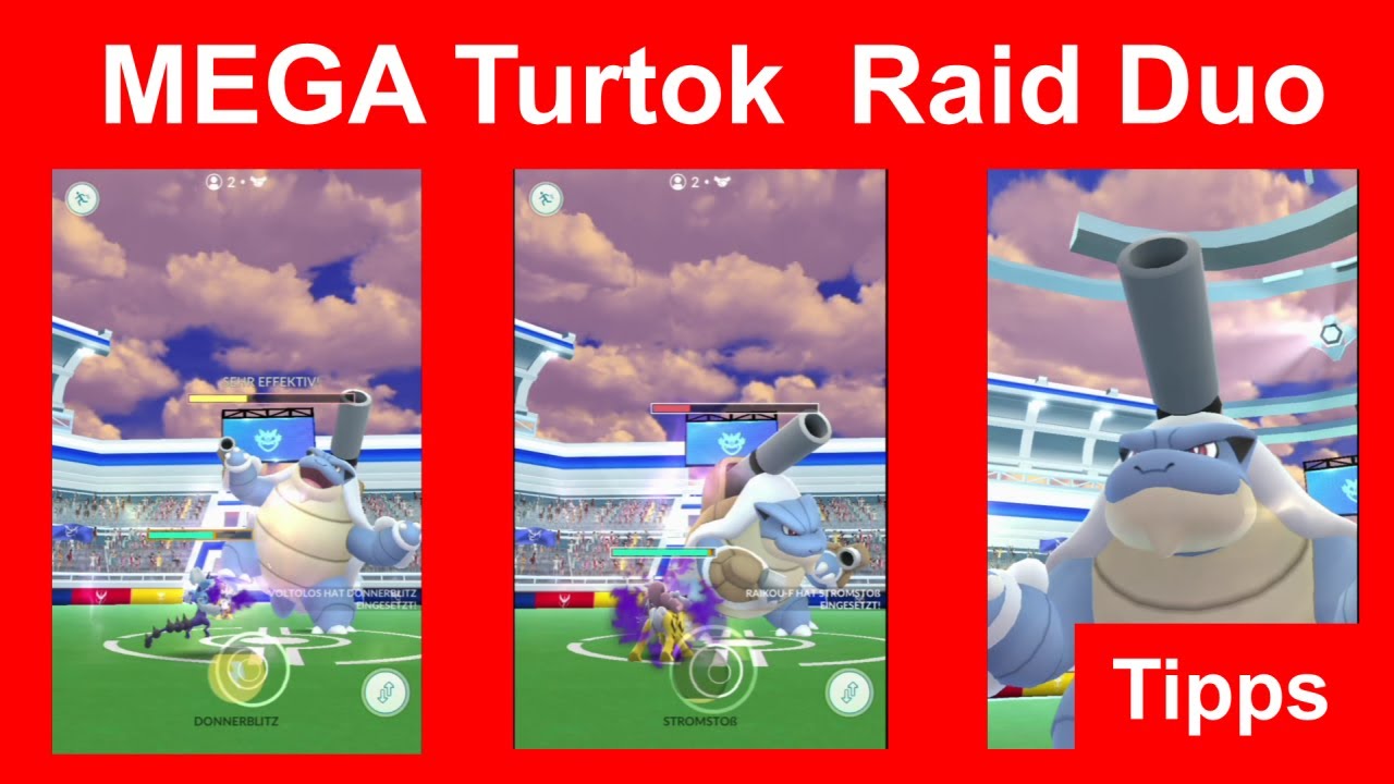 Mega Turtok Raid Duo gewinnen. Wie man Mega Turtok zu zweit besiegt ...