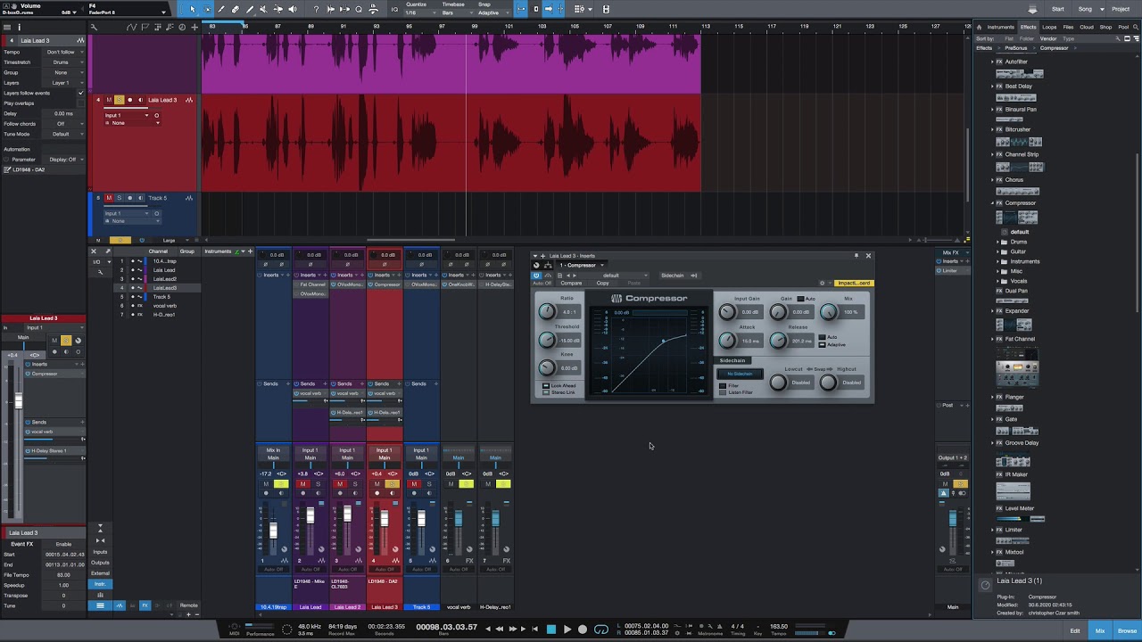 Creating presets with drag and drop in studio one - YouTube