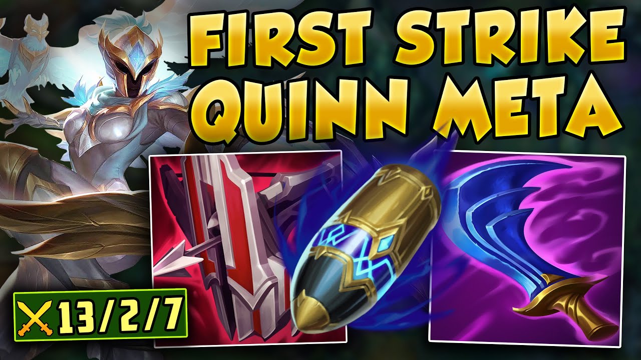 FIRST STRIKE MIGHT BE THE BEST RUNE FOR QUINN IN SEASON 12 (SNOWBALL ...