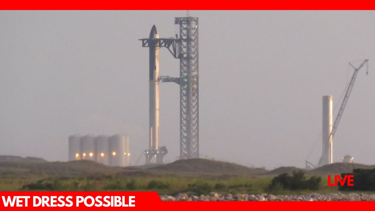 Replay: SpaceX Starship Launch Wet Dress Rehearsal, Live Views | SpaceX ...