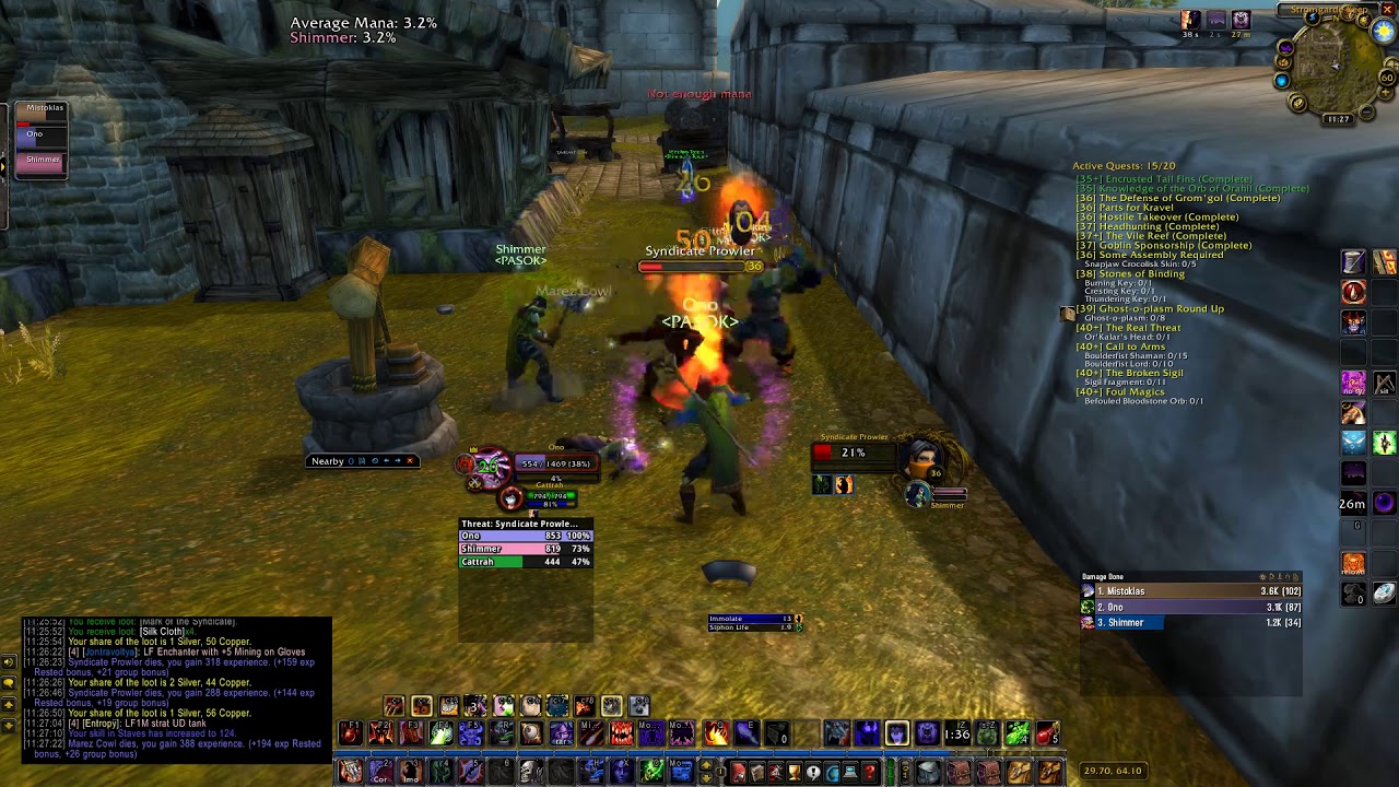 Stormguard Keep 3 man Party - YouTube