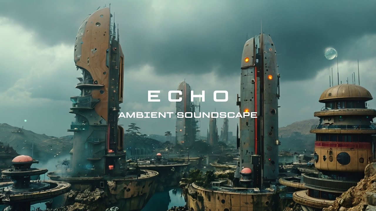 Echo - Atmospheric Ambient Music | Dystopian Soundscape | ULTRA RELAXING Cyberpunk Ambient - YouTube