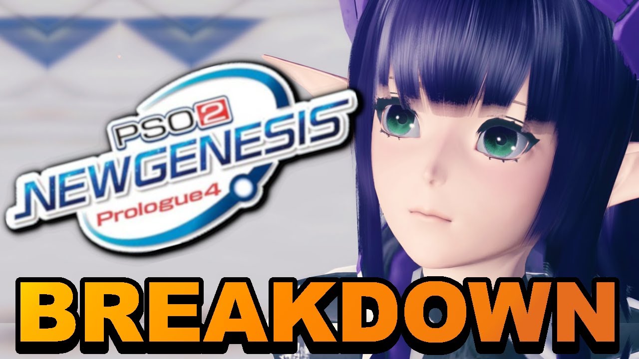 🔴 PSO2 NEW GENESIS Prologue 4 Breakdown And Reaction | PSO2 NGS News ...
