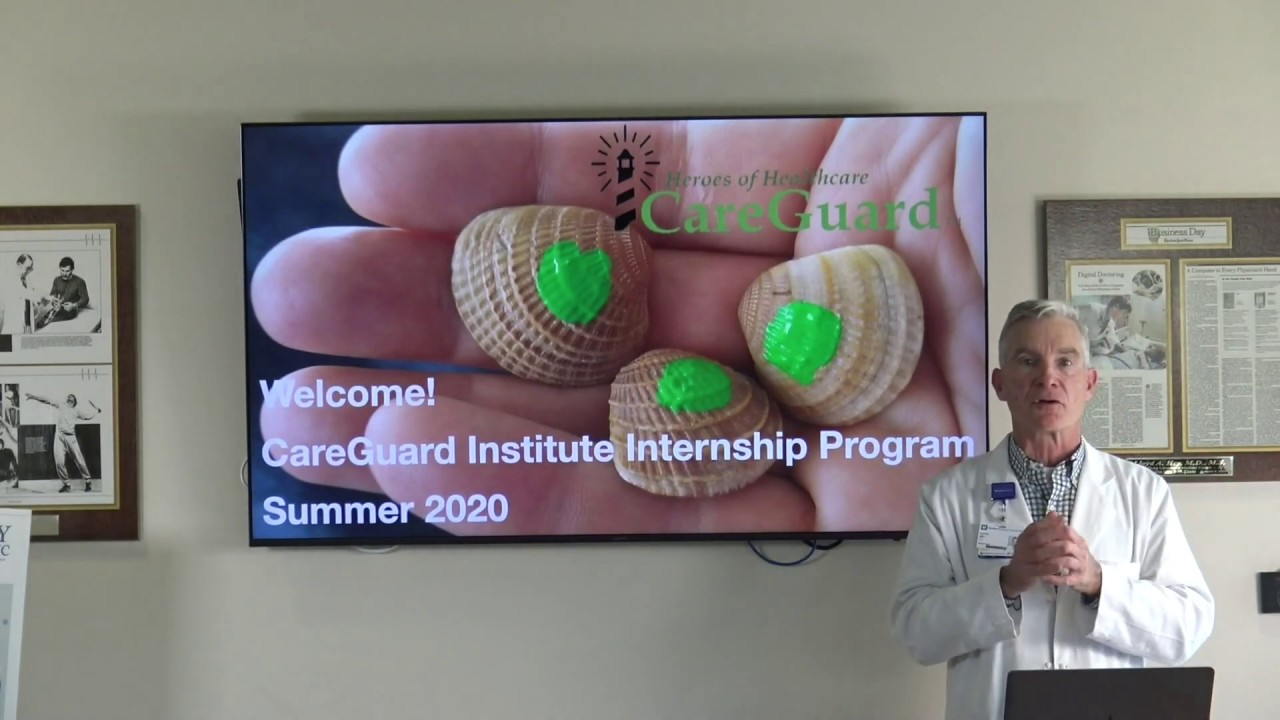 Dr. Hey welcomes the CareGuard 2020 Interns - YouTube
