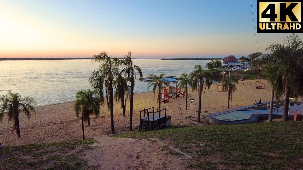La Costanera y Playa 🌴🏖️ en Bella Vista Corrientes Virtual Walking Tour ...