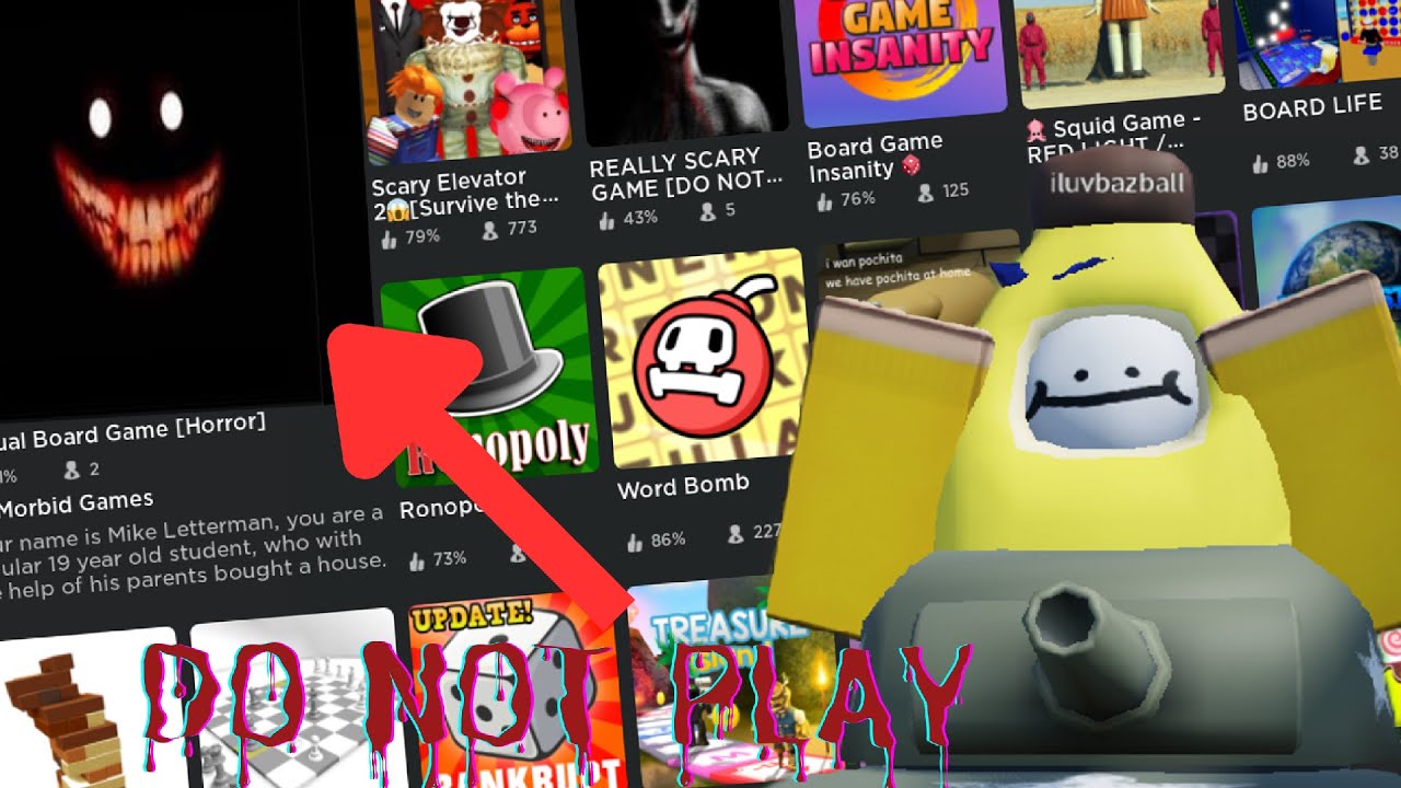 DO NOT PLAY THIS GAME(Totally normal board game) - YouTube