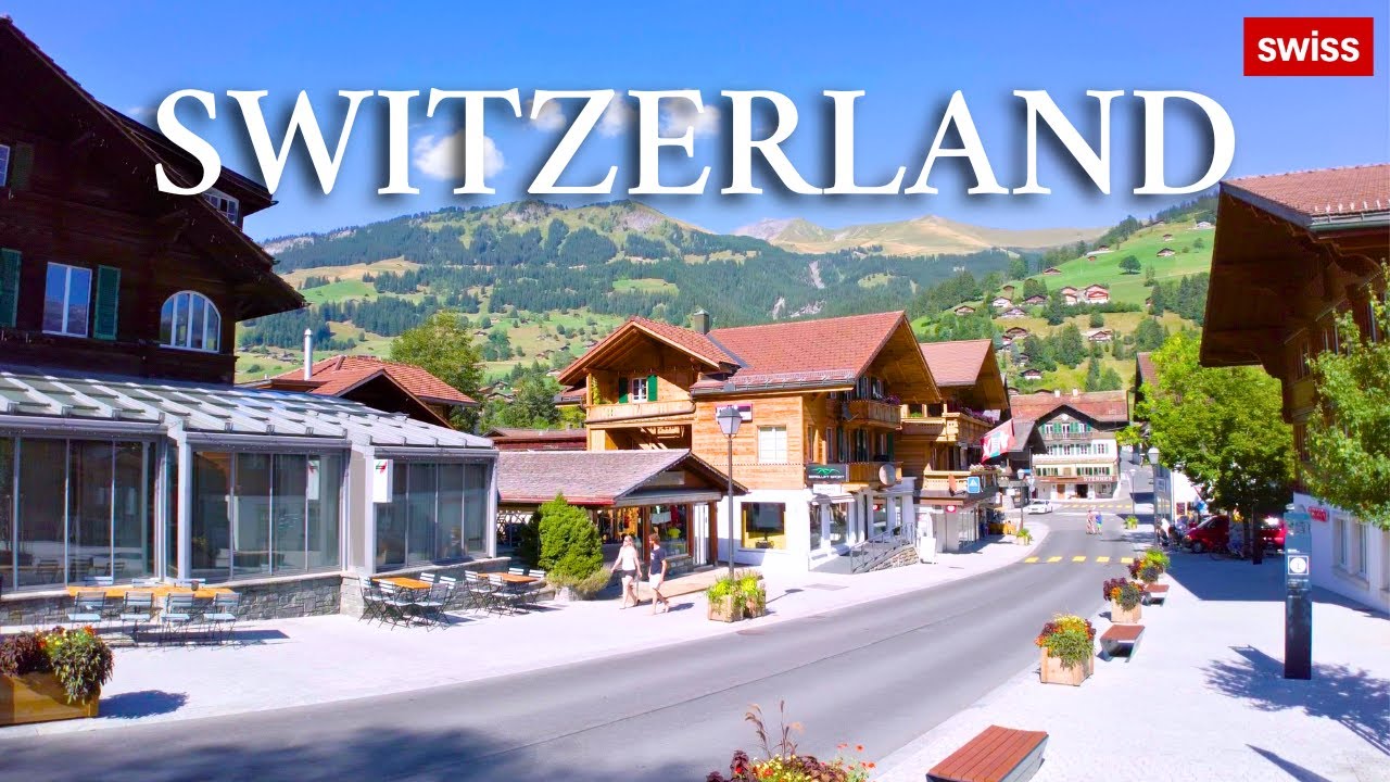 🐄🏠🌷 Lenk Simmental Switzerland 🇨🇭 🌺 Beautiful Swiss Village Hidden in ...