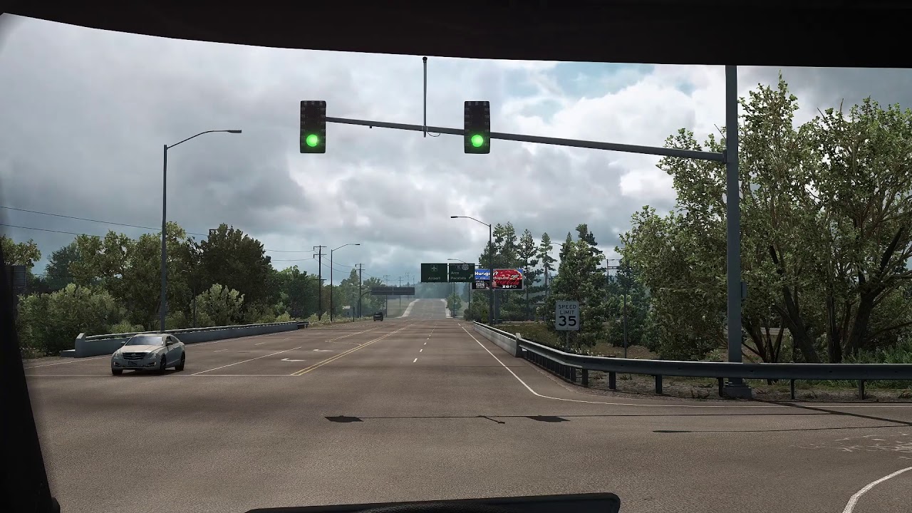 ATS 1.39 - RealLife ReShade Preset 0.4 Alpha - Cloudy Weather - YouTube