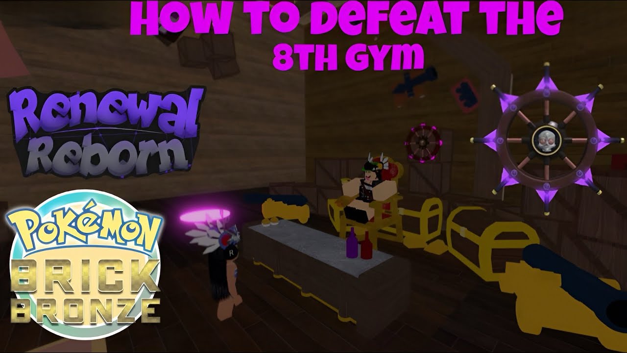How to defeat the 8th gym in POKEMON BRICK BRONZE | Pokemon Brick ...
