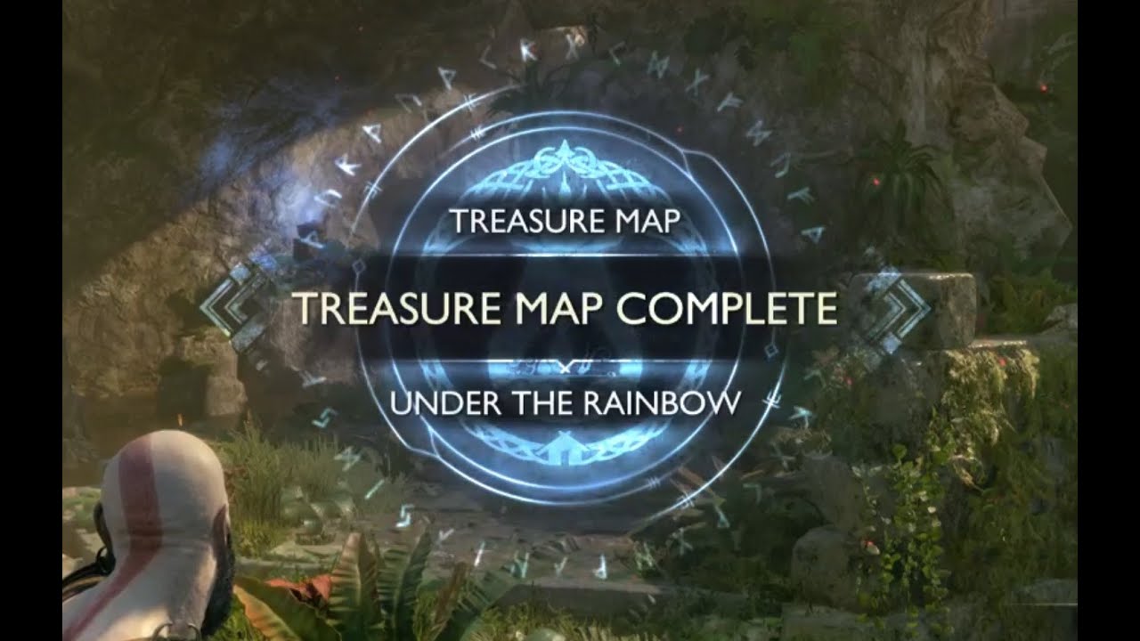 God of War Ragnarök_All 10 Treasure Maps and Dig Sites Location - YouTube