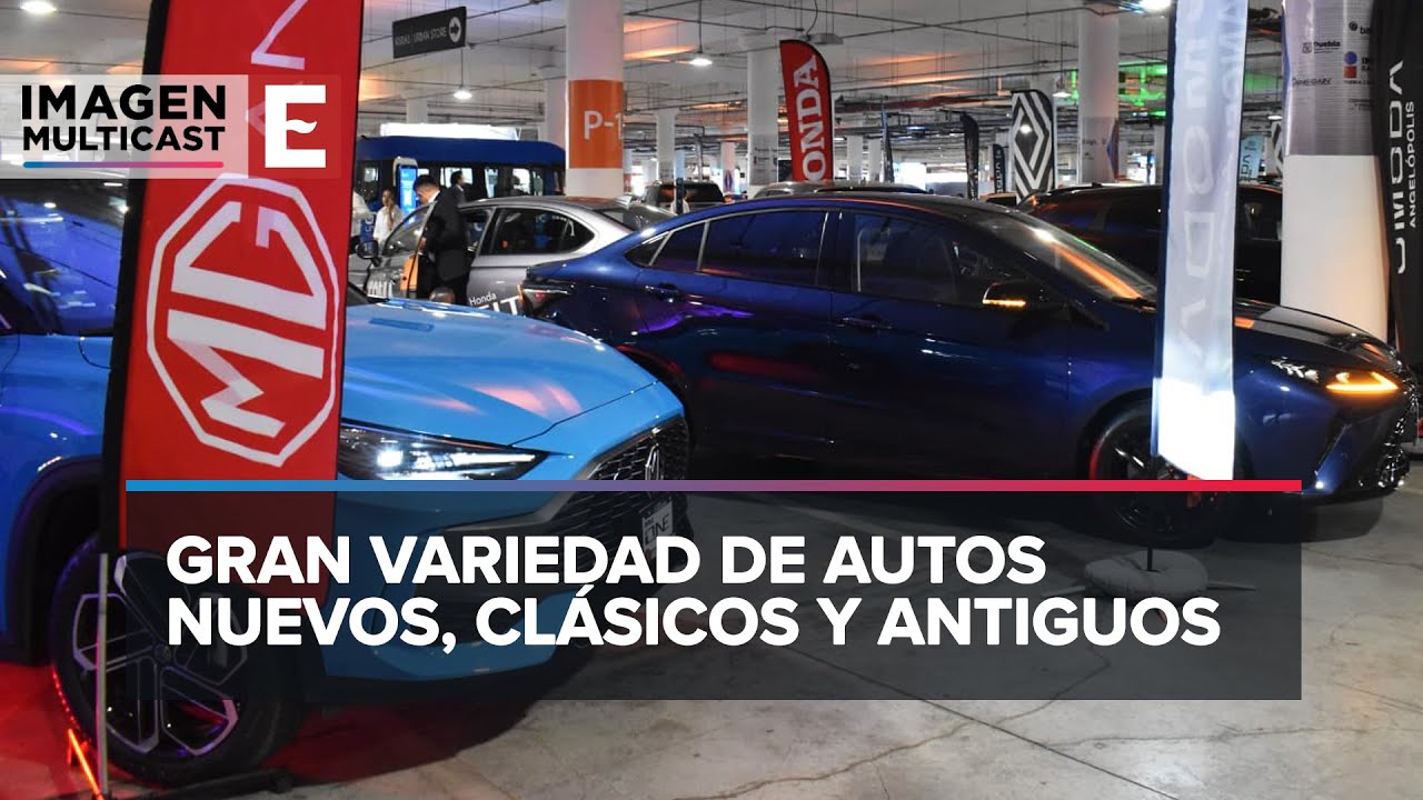 Magna exhibición de vehículos en el Auto Show Imagen Puebla 2023 - YouTube