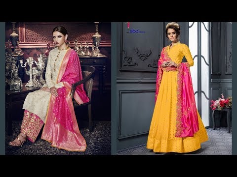 Fuchsia Pink Traditional Dupatta Designs 2019 | Indian Fashion 2019