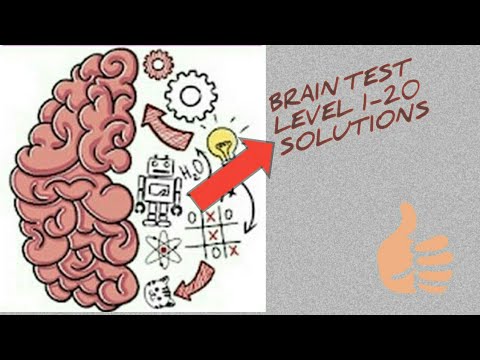 BRAIN TEST LEVEL 1-20 SOLUTIONS - YouTube
