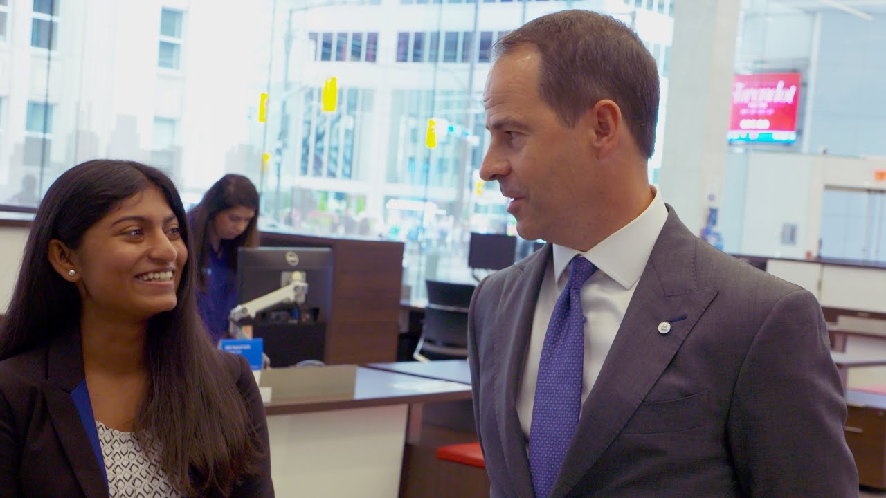 BMO | Darryl White reconnects with Ravicha ahead of #DayOfTheGirl - YouTube