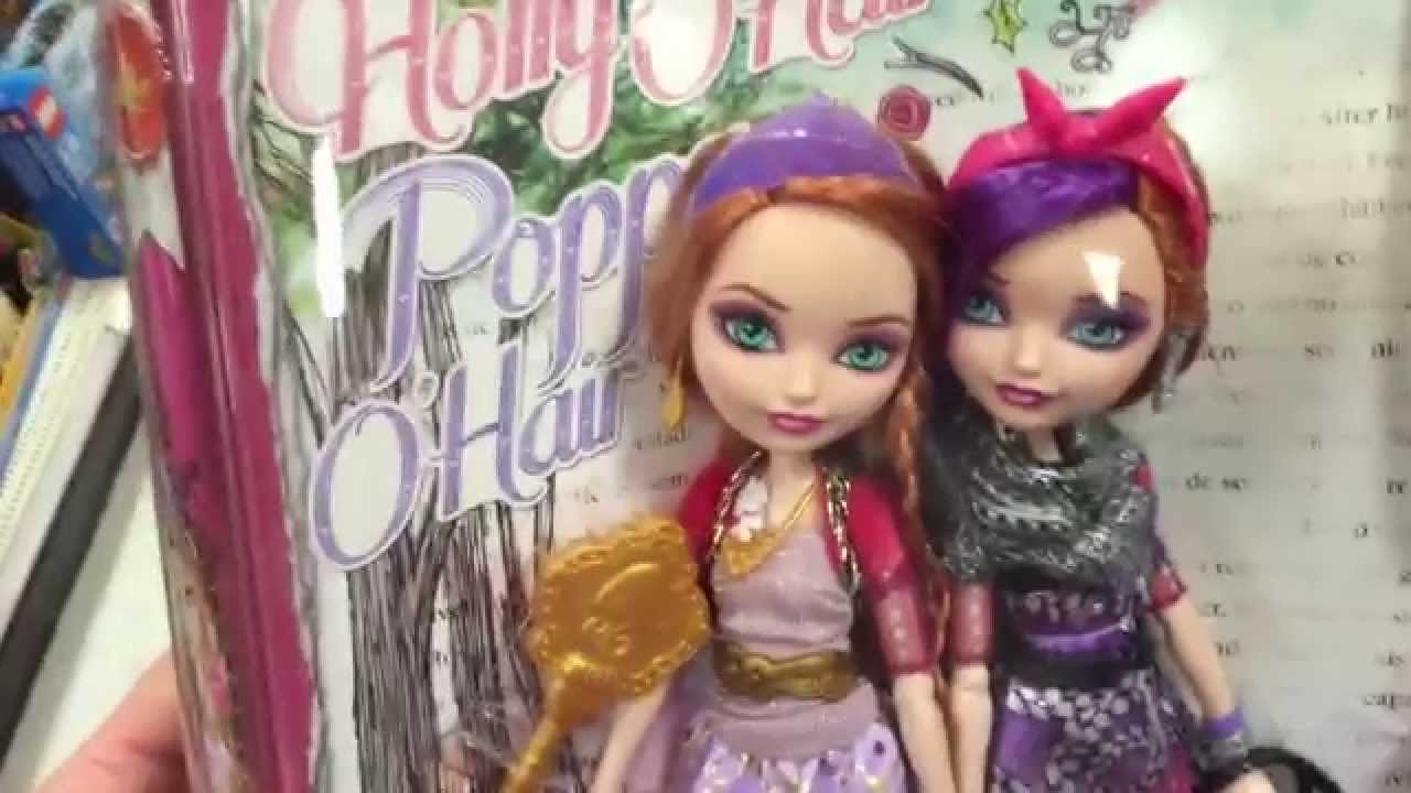 EVER AFTER HIGH "Holly O'Hair and Poppy O'Hair" Twin Dolls (2-Pack ...