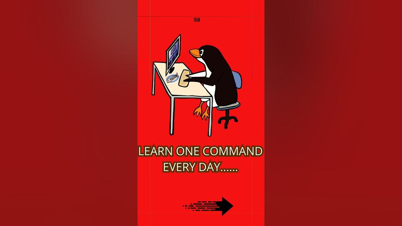 Learn one command every day.- 58 #linuxtutorial #linuxcommandlinetutorial #linuxcommands - YouTube